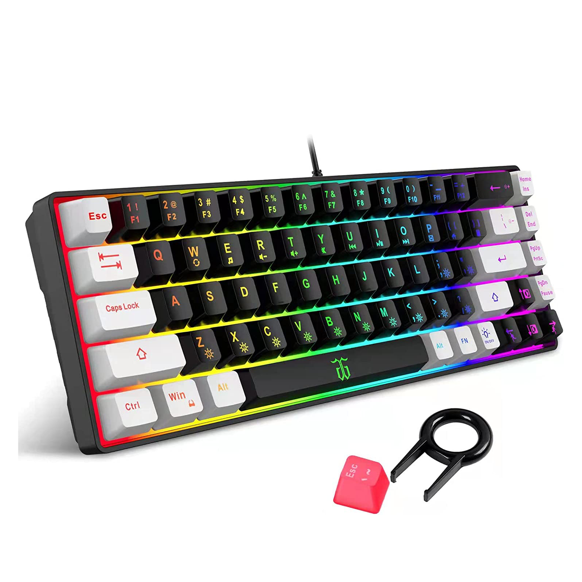 Snpurdiri 65% Membrane Wired gaming keyboard – snpurdiri